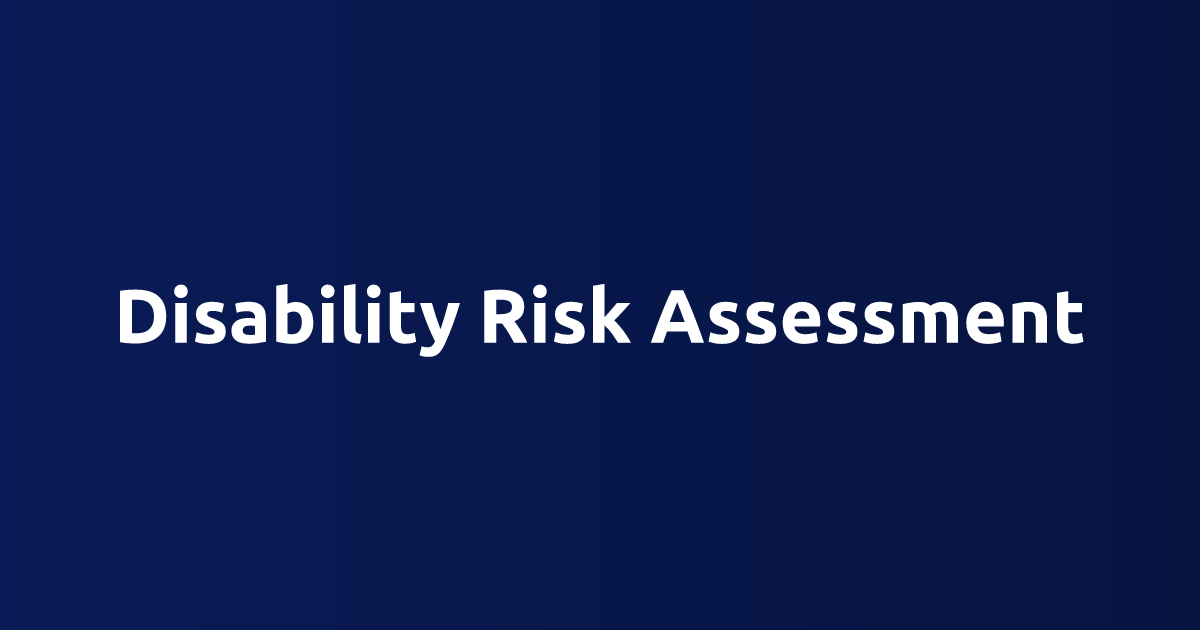 Disability Risk Assessment | Ensure Workplace Accessibility | The HSRA
